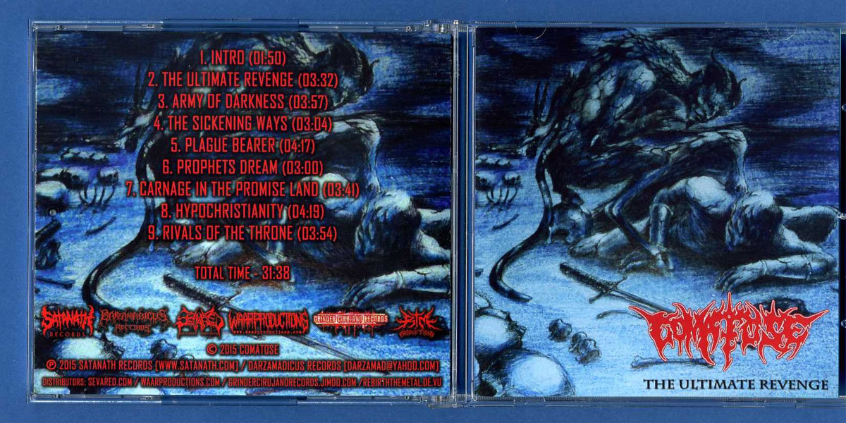 SAT392: Comatose - The Unhallowed Congregation (2025) | Satanath Records