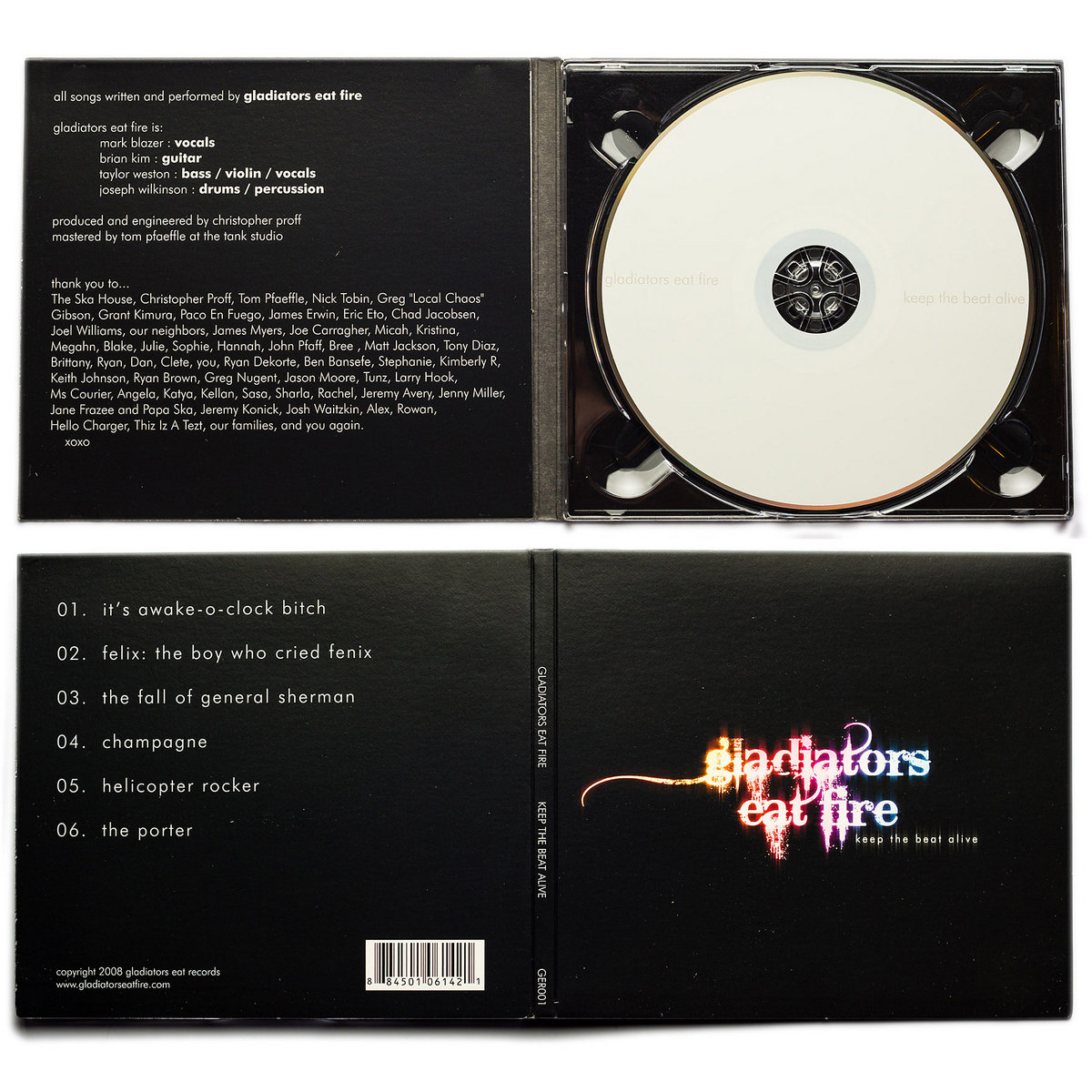 Keep The Beat Alive EP | Gladiators Eat Fire