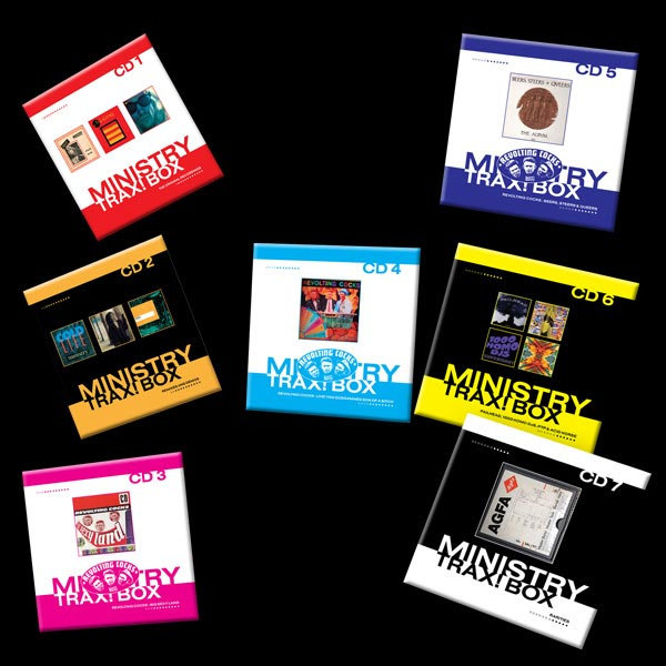 Trax! Box | Ministry, Revolting Cocks, Pailhead, 1000 Homo DJs, PTP ...