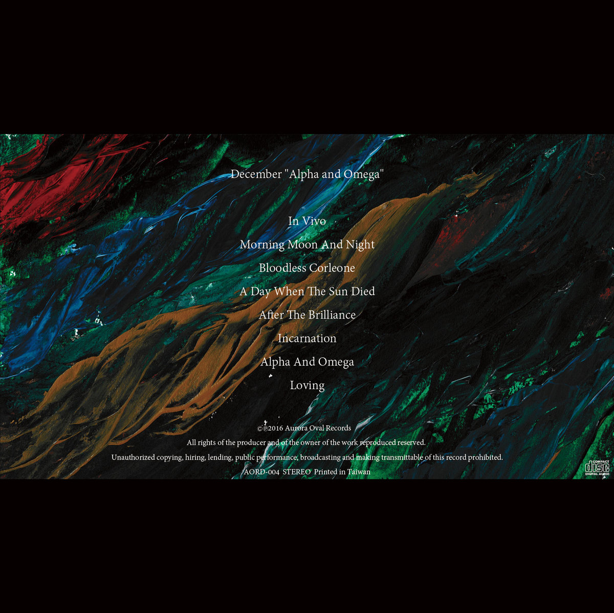 Alpha and Omega | December (JPN)