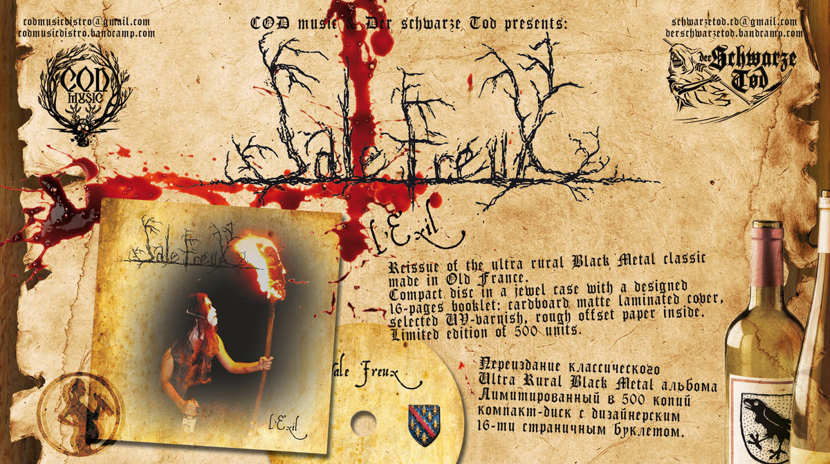 L'Exil | Sale Freux | COD label and distribution