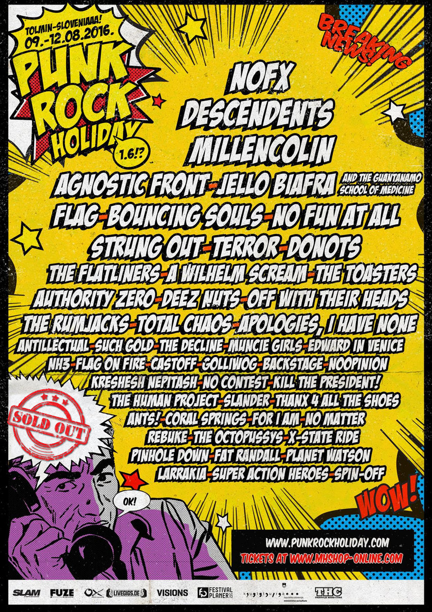 Punk Rock Holiday festival ticket (camping included!) + 2x Larrakia E.P ...