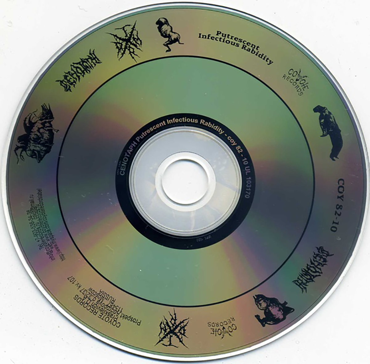 Putrescent Infectious Rabidity | cenotaph