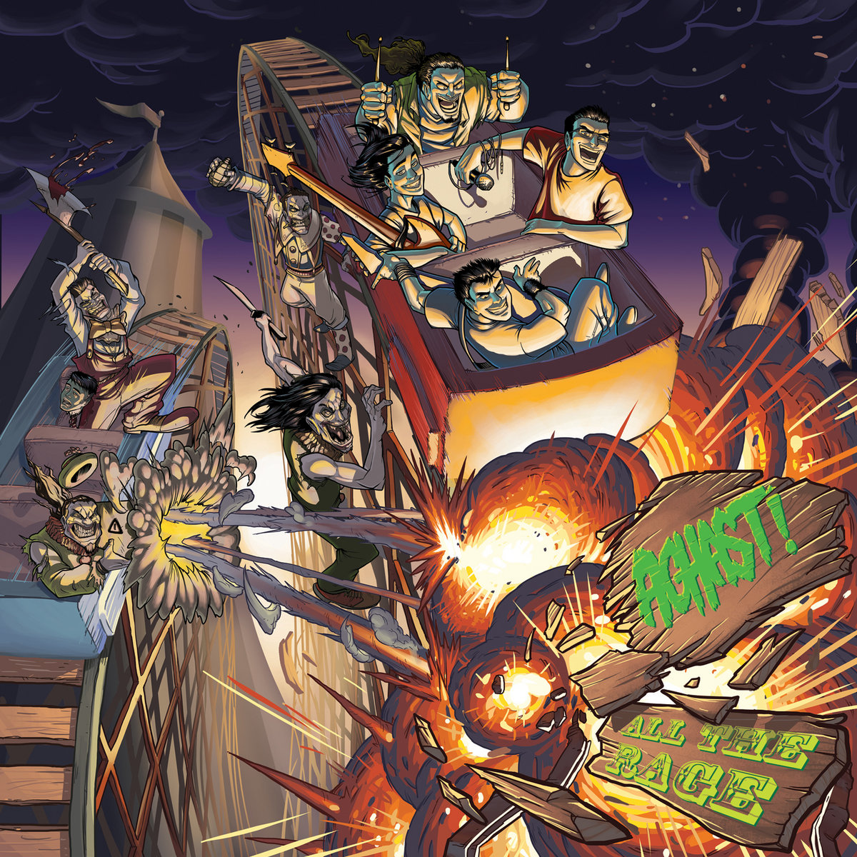 AGHAST! - All The Rage (CD) | AGHAST!