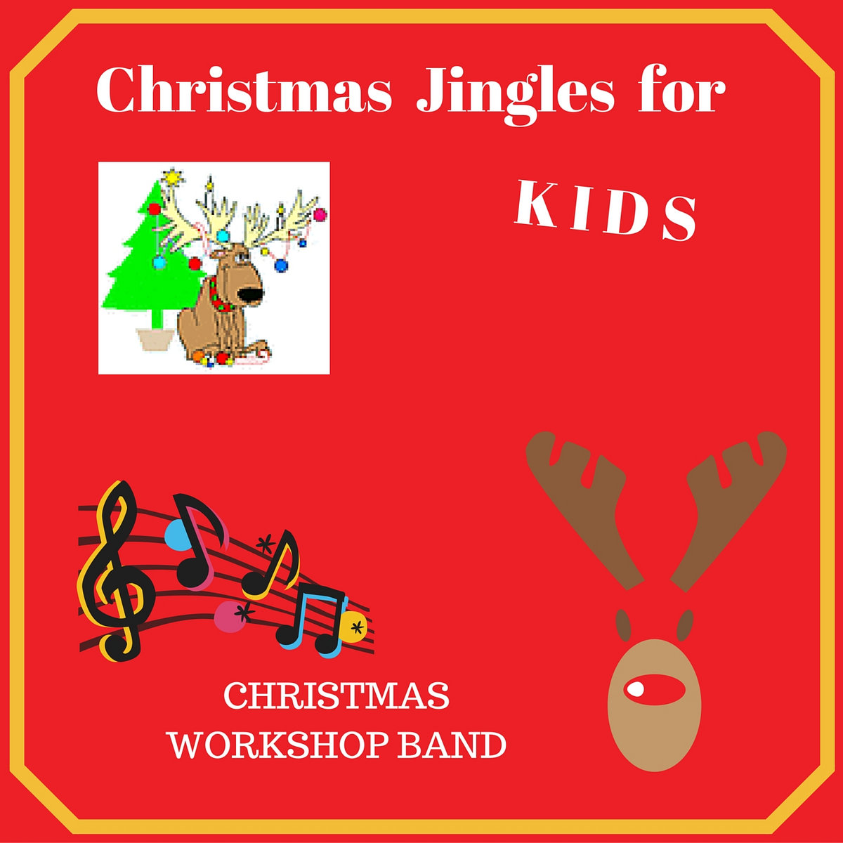 Christmas Jingles for KIDS | Christmas Workshop Band