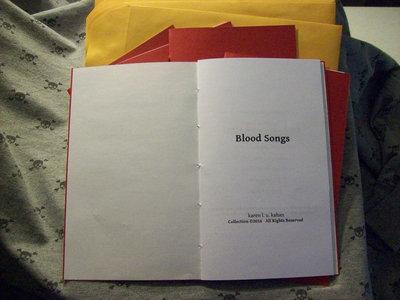"Blood Songs"--Poetry Chapbook. Limited run of 50 copies. | Wyndreth ...