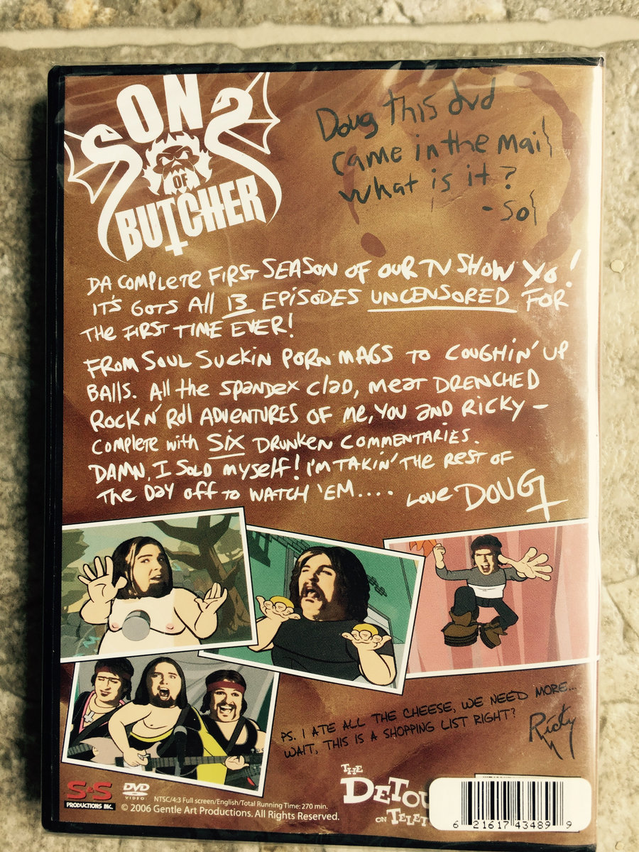 Sons of Butcher - The Complete First Season DVD | Sons of Butcher