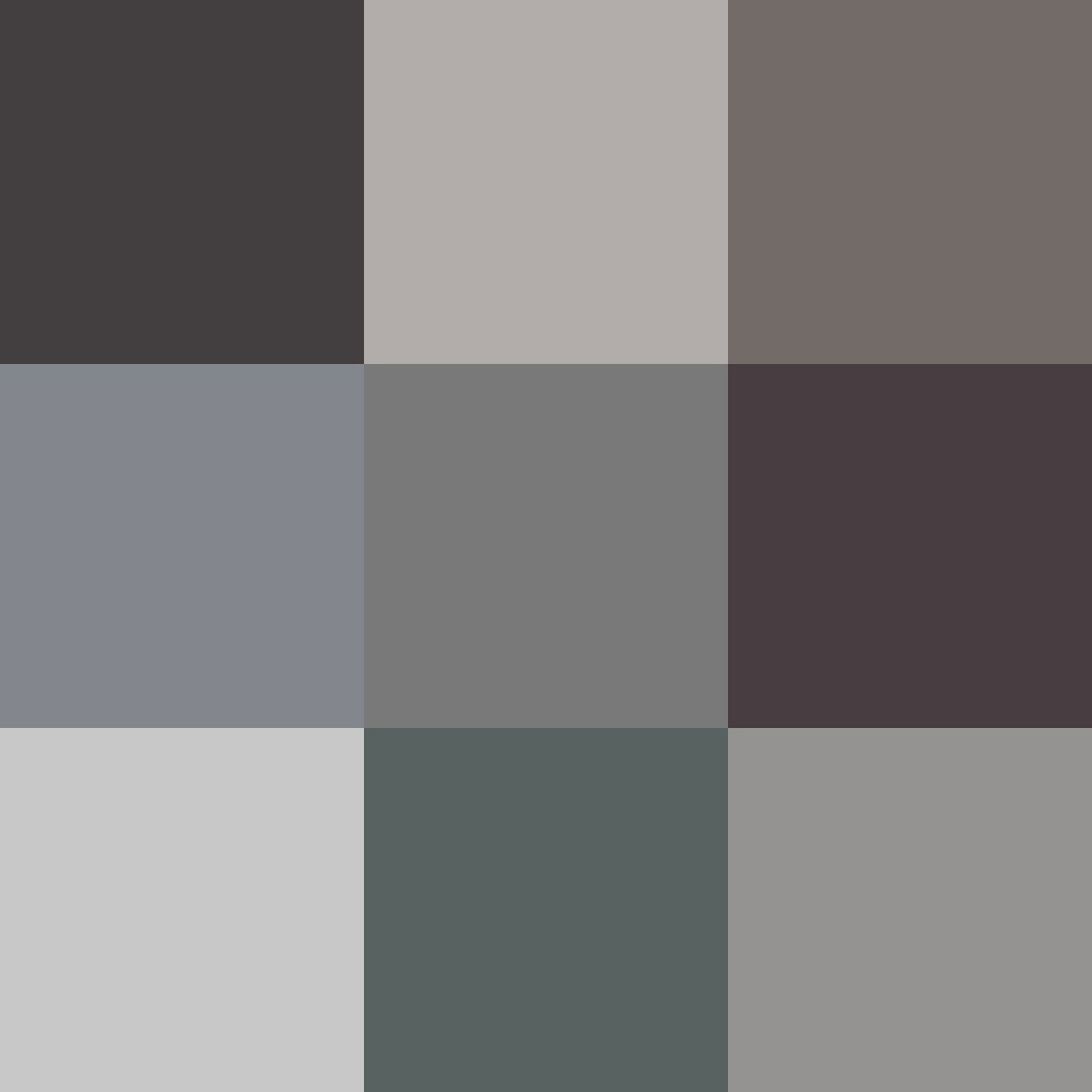 8 Farben | Grau