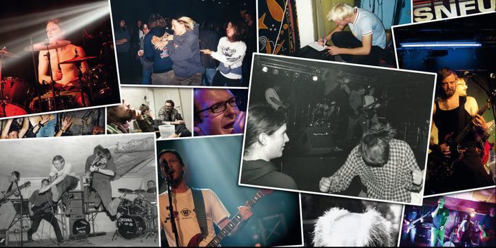 Punk Rock Bands Collage