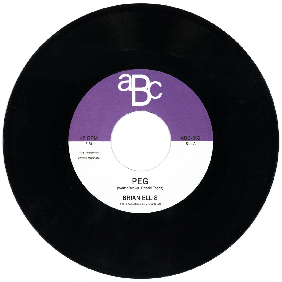 Peg | Brian Ellis | Austin Boogie Crew Records