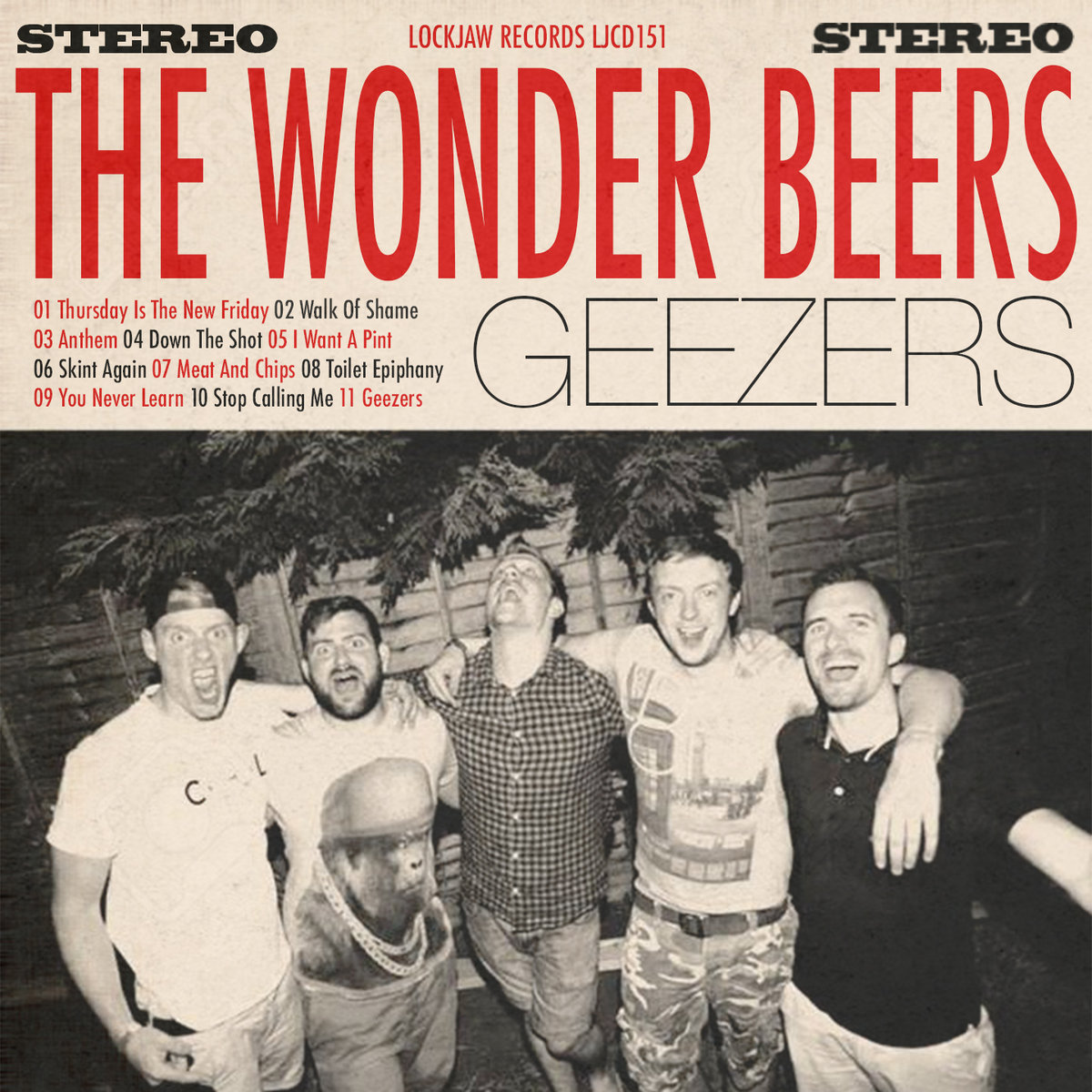Geezers | The Wonder Beers | Lockjaw Records