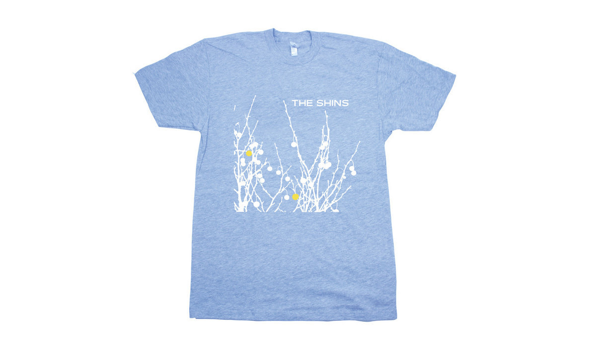 Oh, Inverted World Blue T-Shirt | The Shins