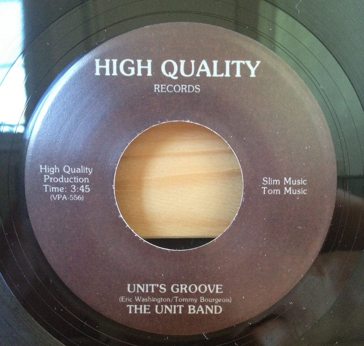 The Unit Band - Unit's Groove / Hand-In-Hand | HIGH JAZZ* Records