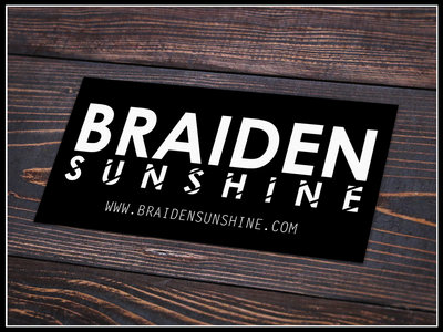 Braiden Sunshine Sticker | Braiden Sunshine