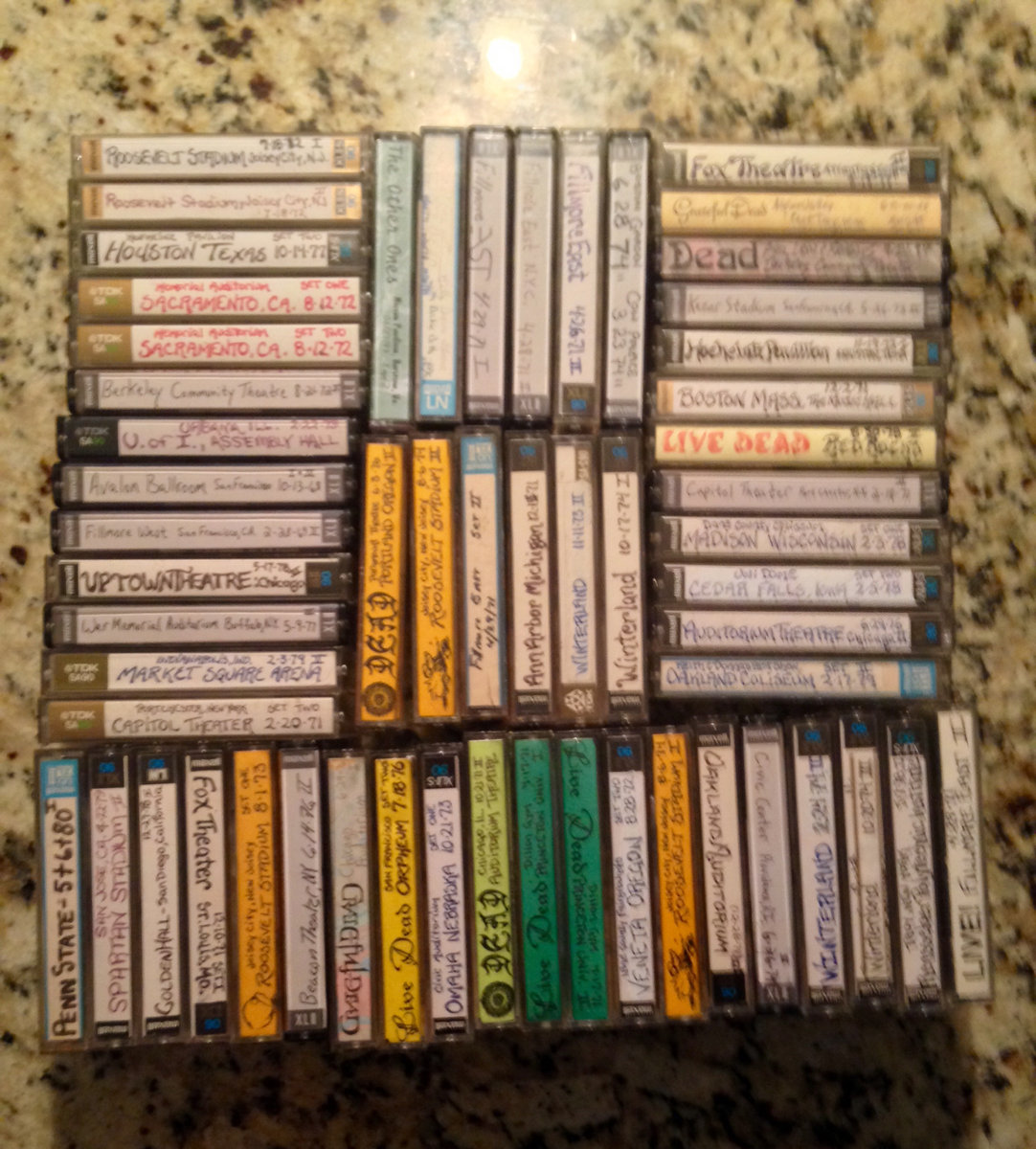 Limited Edition Grateful Dead Bootleg Tapes (200) | Grateful Dead ...