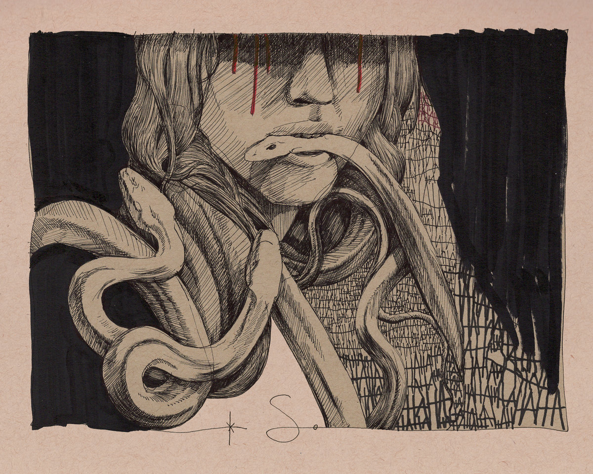 Item: House of Stone: Death IV Limited Edition Print Series | Morgan Sorne