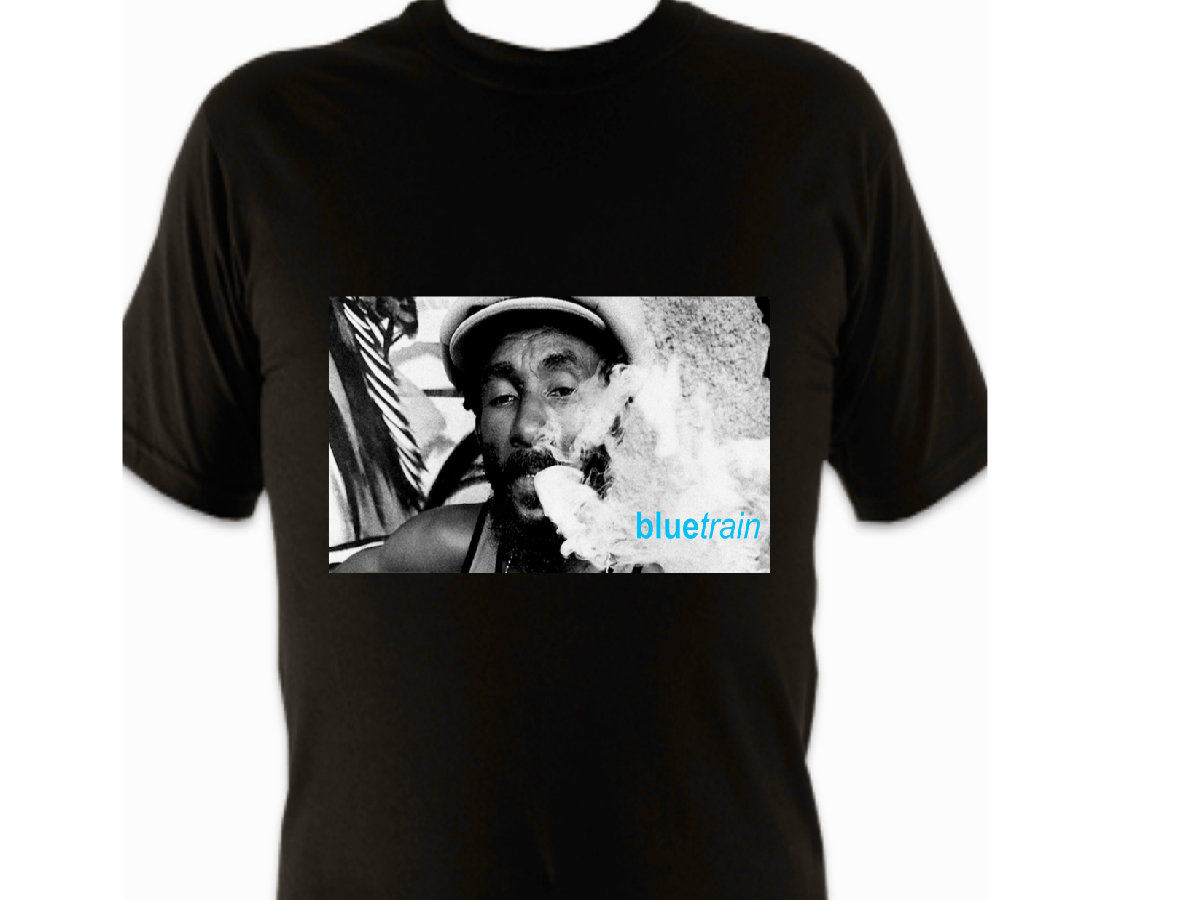 BLUETRAIN T-SHIRT_ 'Scratch' design | Steve O'Sullivan (Mosaic Records ...