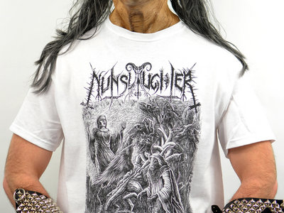 NUNSLAUGHTER - The Devils Congeries Volume 1 (White T-Shirt w/ Download ...