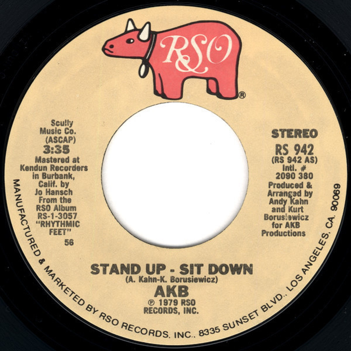 Stand Up - Sit Down | AKB | tributetowalterkahnandykahnandkurtborusiewicz