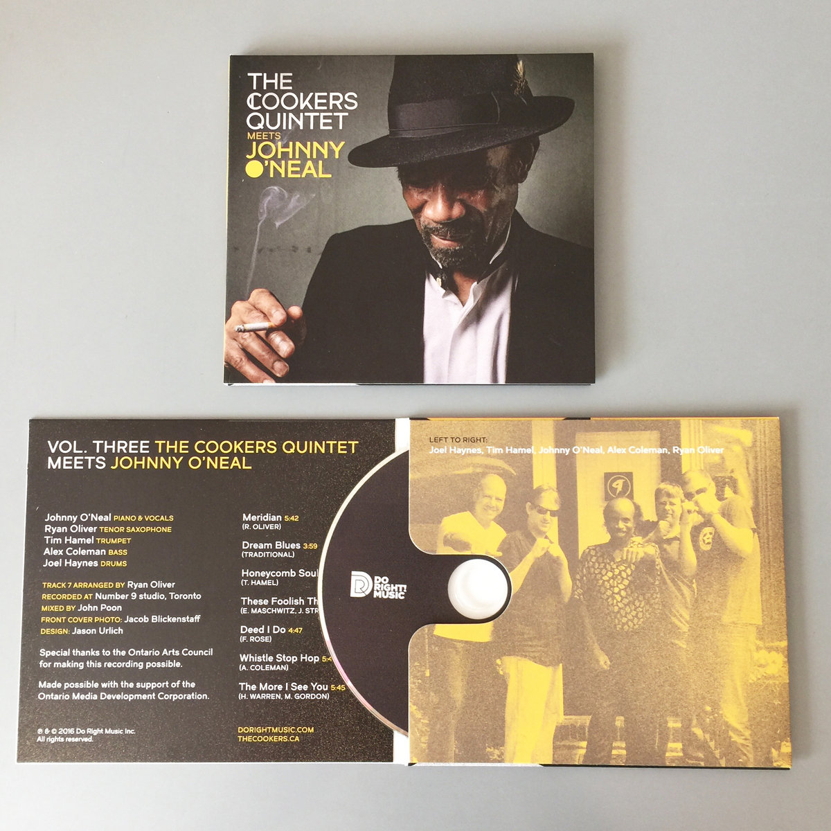 Vol. Three featuring Johnny O'Neal | The Cookers Quintet