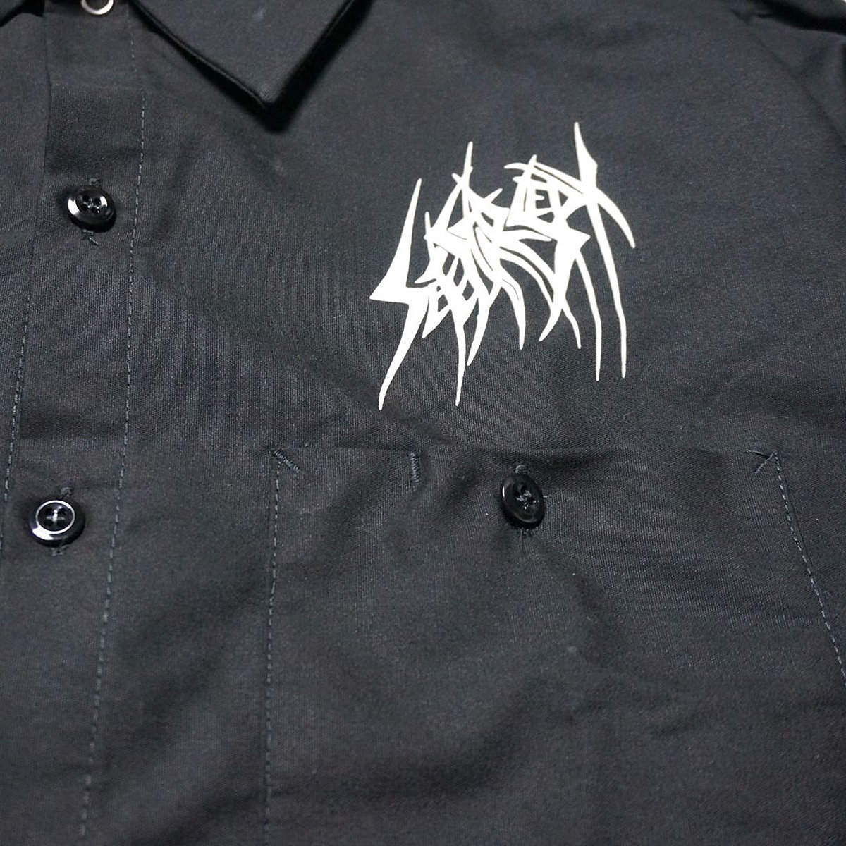 SETE STAR SEPT logo long sleeve work shirt - REDKAP | SETE STAR SEPT