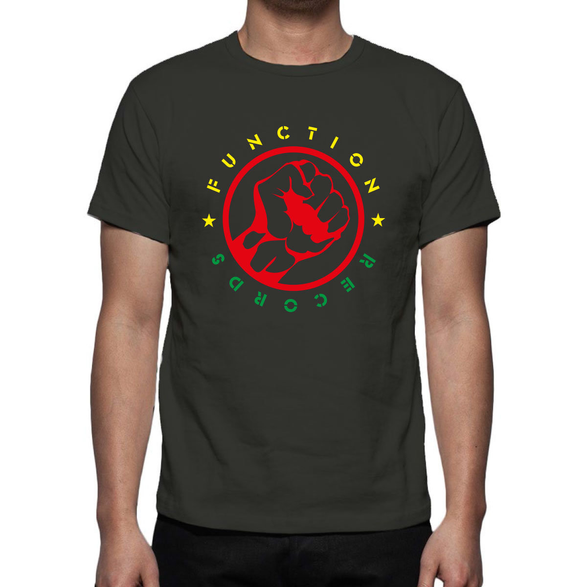 Function Records Red logo T-Shirt | Function Records Uk