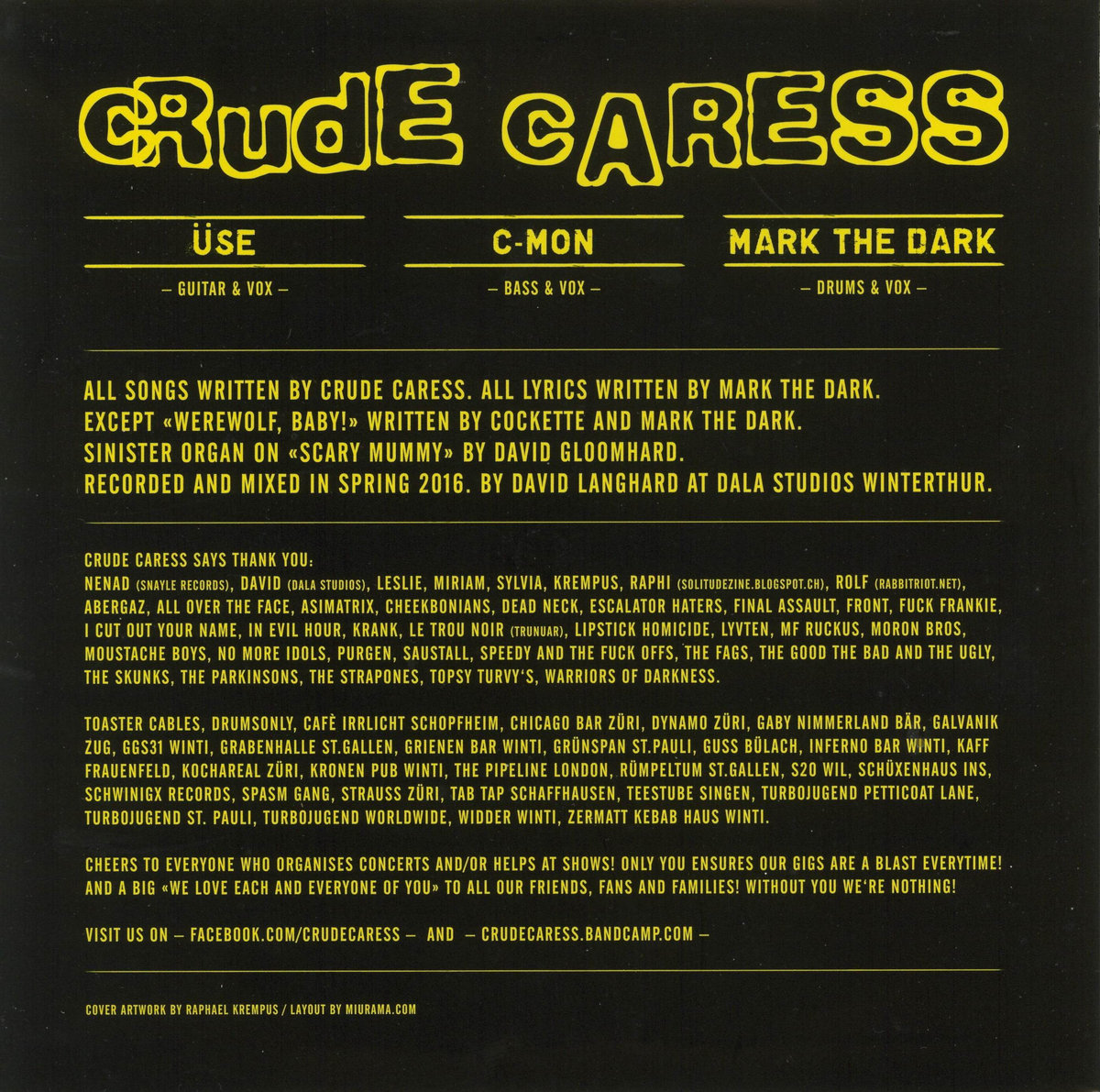 Horror Trilogy (SR023) | Crude Caress