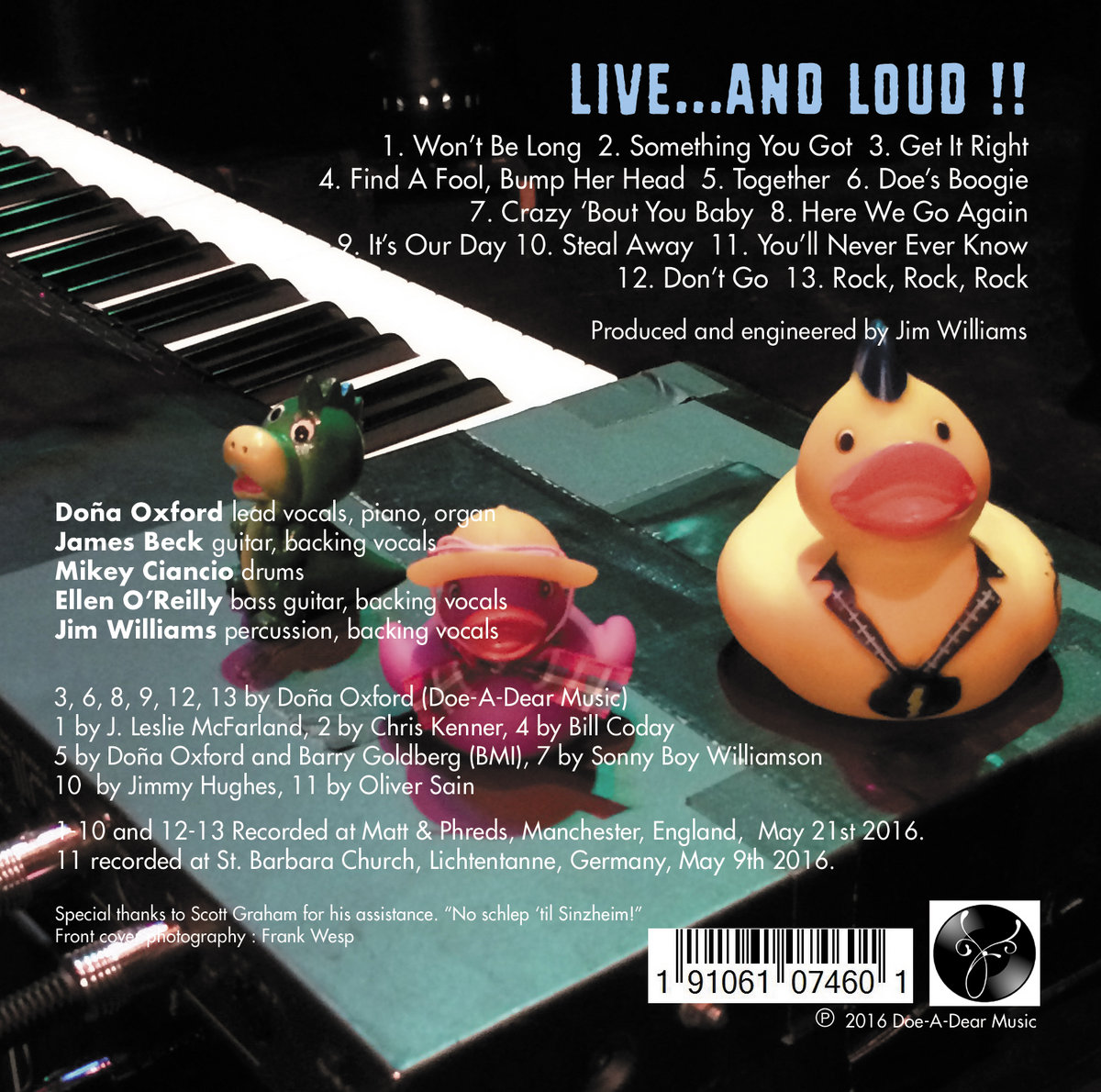 Live...And Loud !! | Doña Oxford