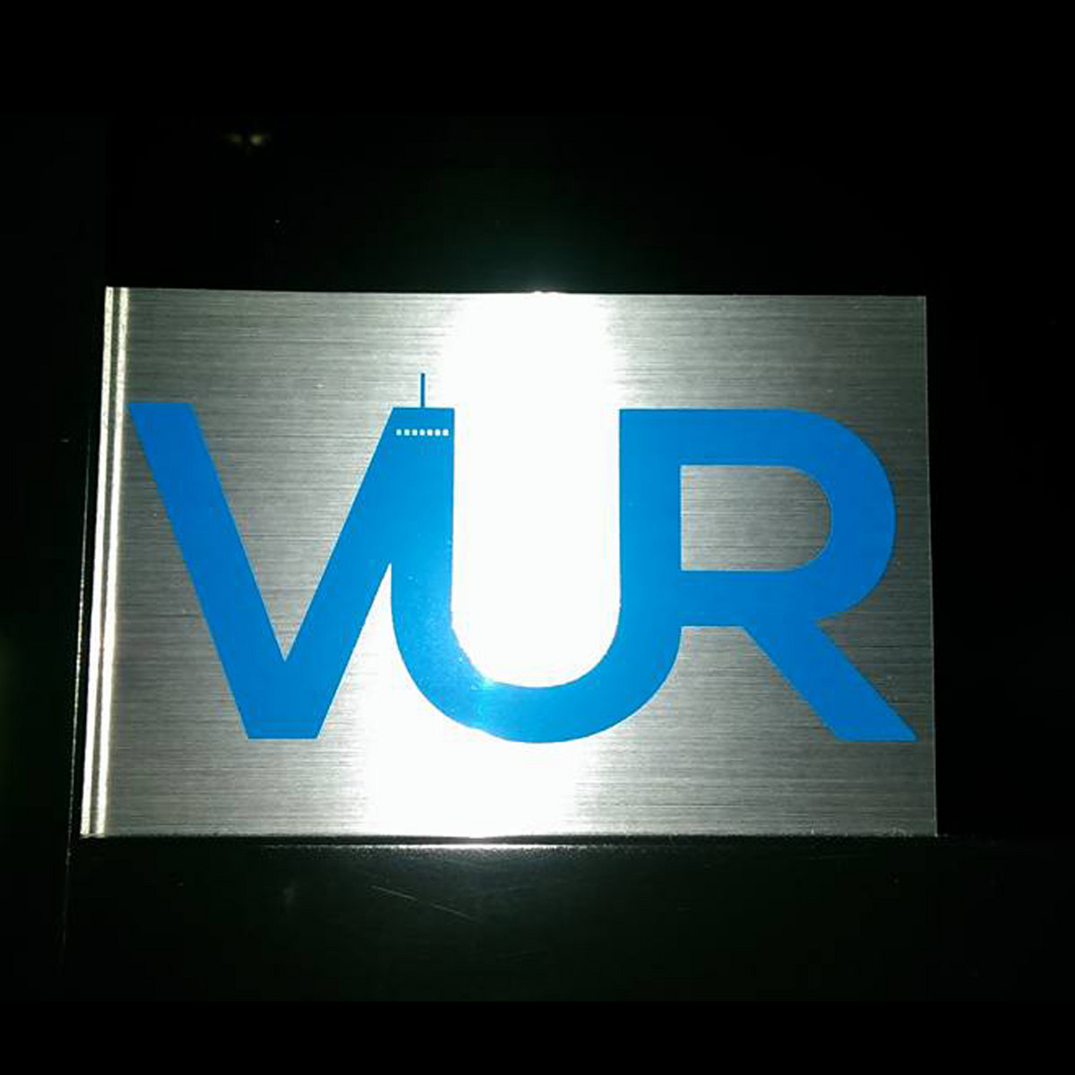 VUR Logo Vinyl Stickers (2x) Version 2.0 | Virtual Urban Records