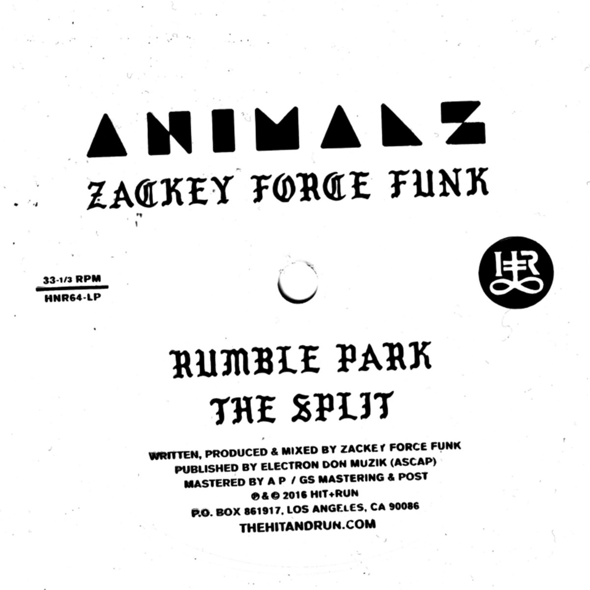 ANIMALS flexi [HNR64] | ZACKEY FORCE FUNK