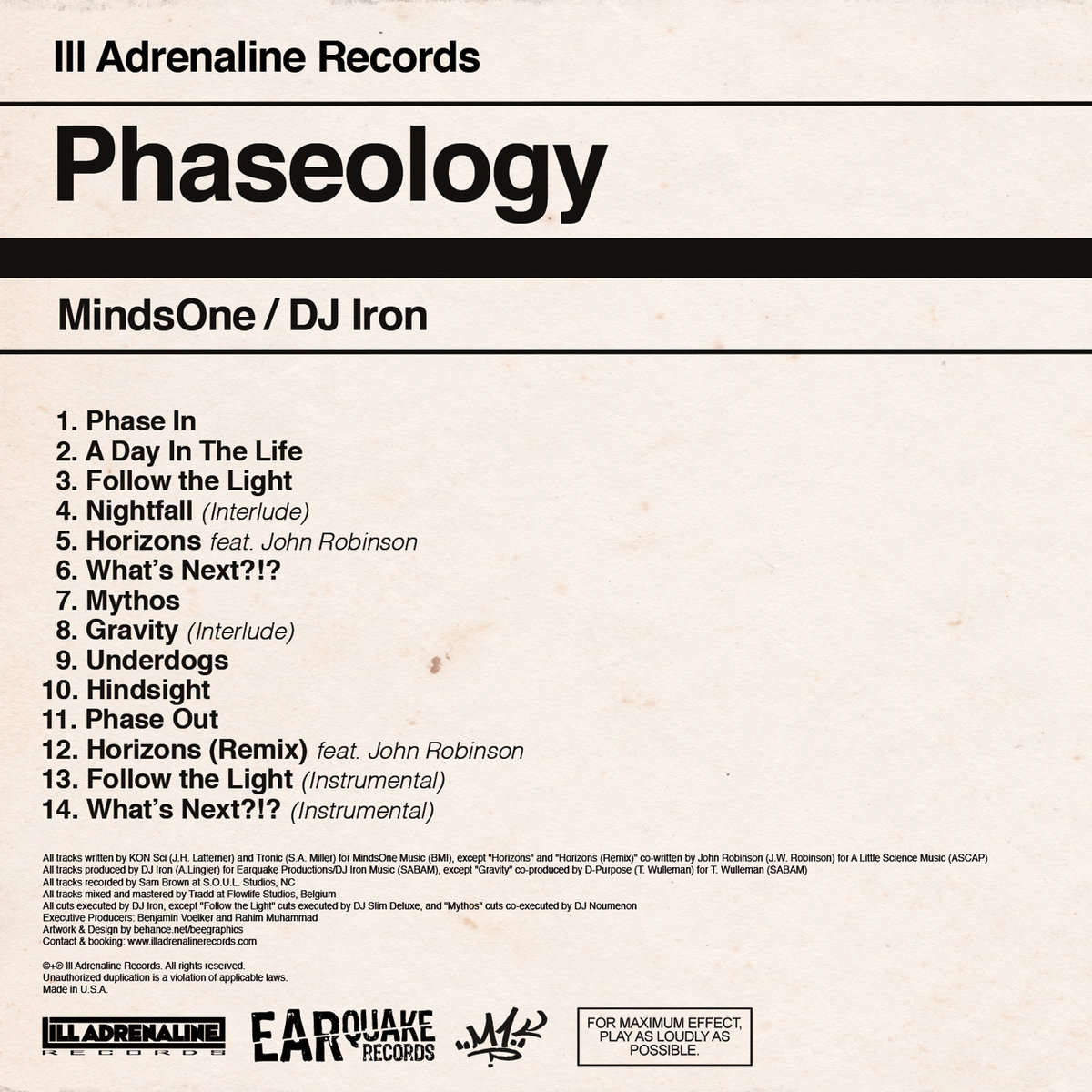 Phaseology | MindsOne & Dj Iron | DJ IRON