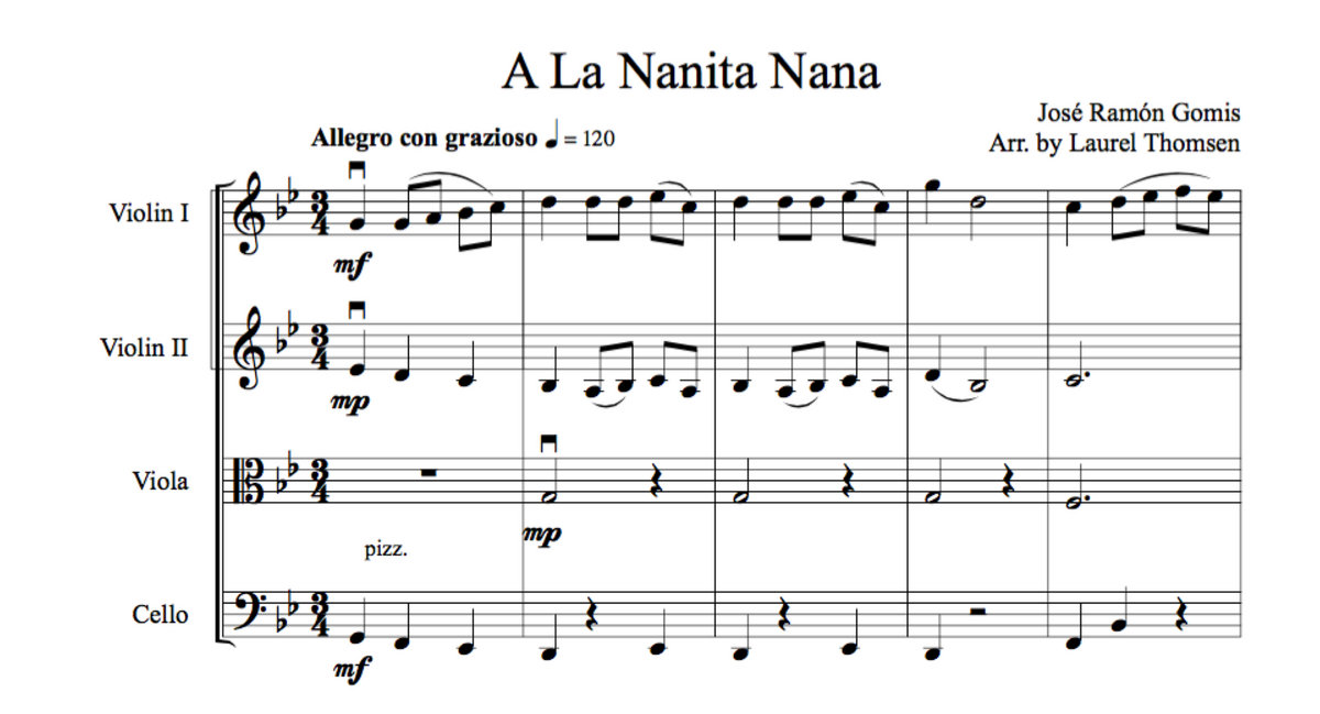 A La Nanita Nana | Laurel Thomsen