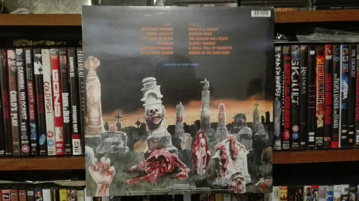 DISTRO: Cannibal Corpse (Usa) - Eaten Back To Life (1990) [Vinyl 12 ...