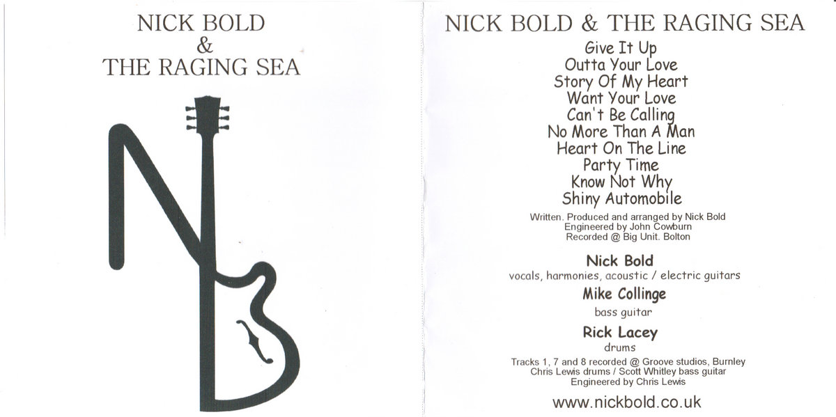 Nick Bold And The Raging Sea | Nick Bold and The Raging Sea