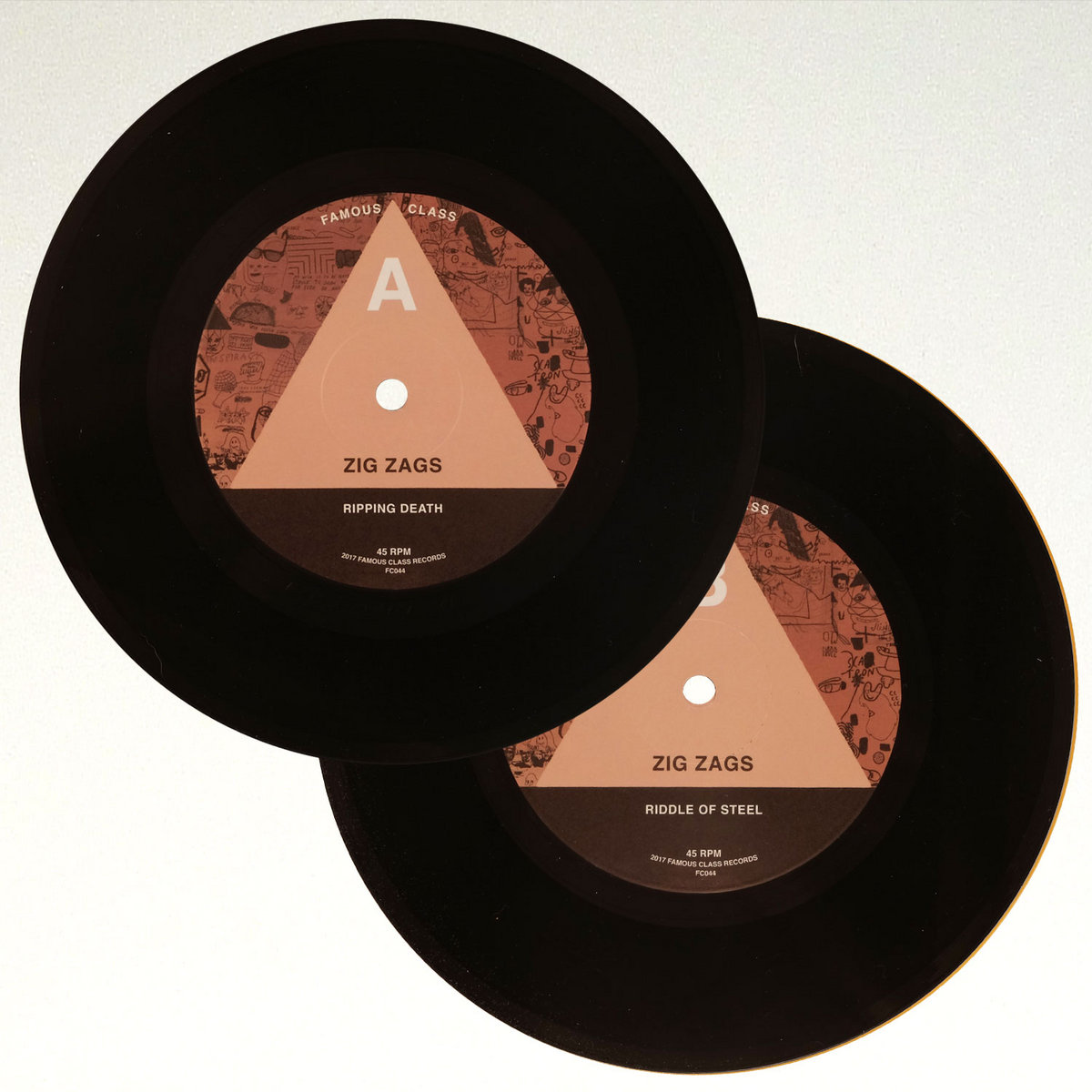 Ripping Death b/w Riddle Of Steel | Zig Zags | FAMOUS CLASS RECORDS
