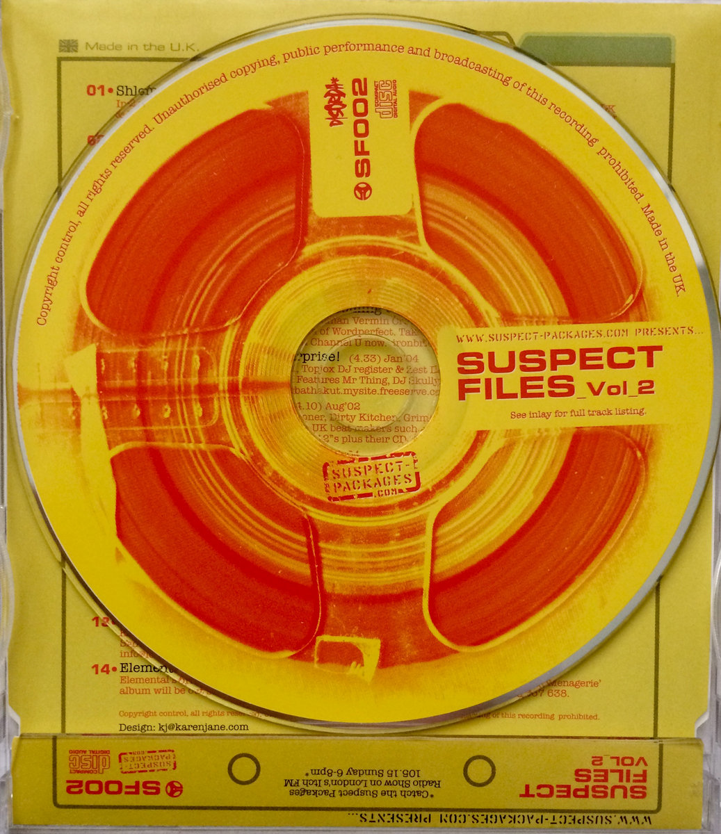 Suspect Files Vol.2 (CD) | Suspect Packages