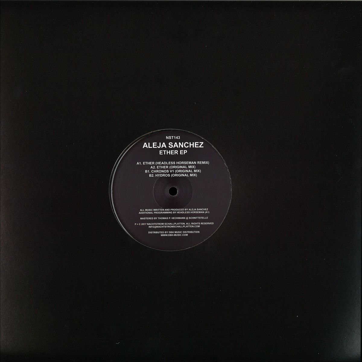 Ether EP | Aleja Sanchez, Headless Horseman | Nachtstrom Schallplatten