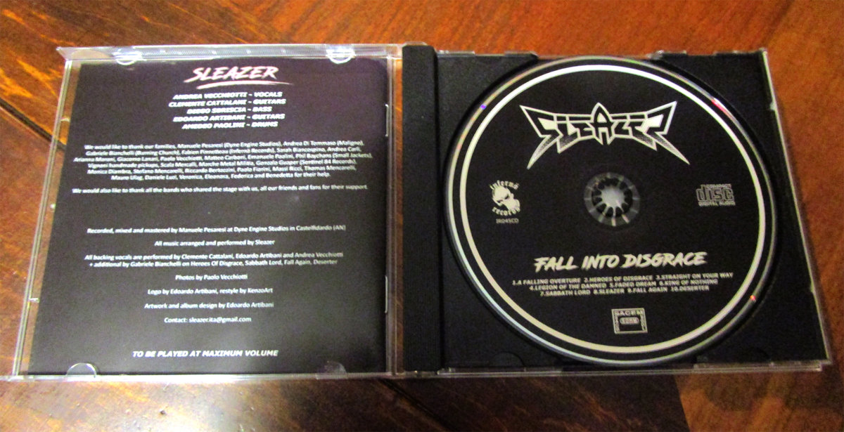 Fall Into Disgrace | Sleazer | SLEAZER