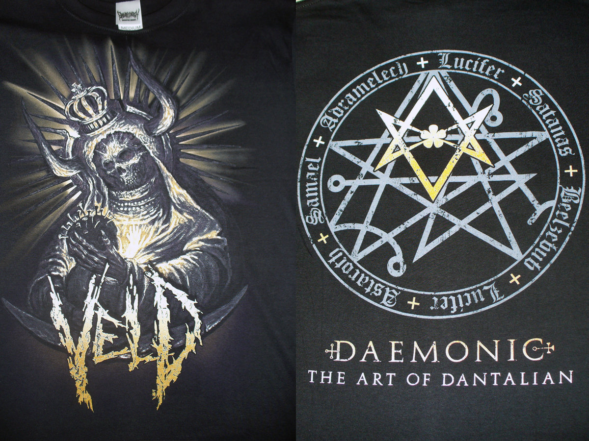 "DAEMONIC: The Art Of Dantalian" Official TShirt (Groupies Merch) | VELD