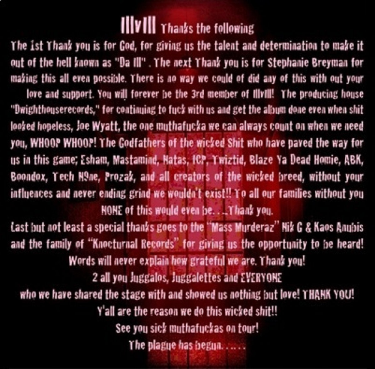 ILLvILL - Welcome 2 Da ILL (The MixTape) | cYkoTIk