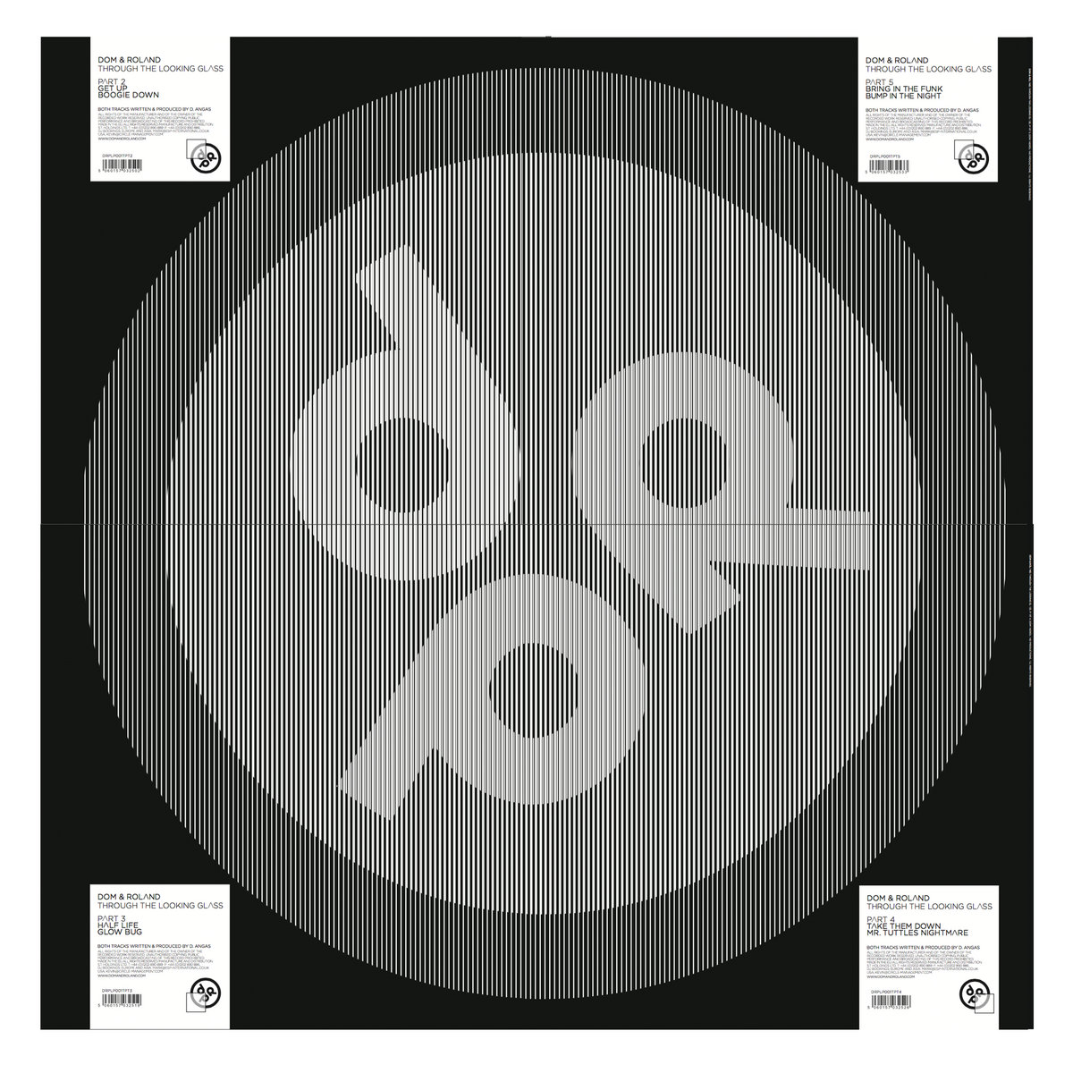 Through The Looking Glass 4x12" Vinyl Artwork Bundle | Dom & Roland