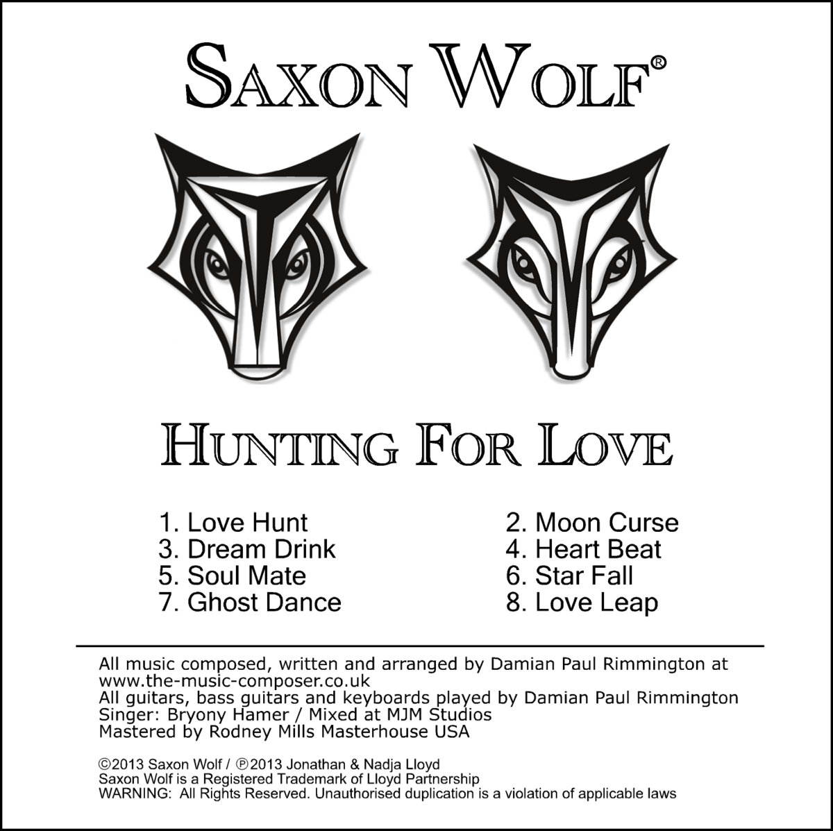 Hunting For Love | Saxon Wolf