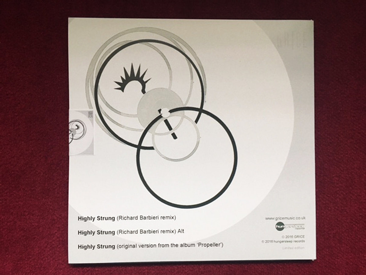 Highly Strung (Richard Barbieri Remix) | GRICE | hungersleep records