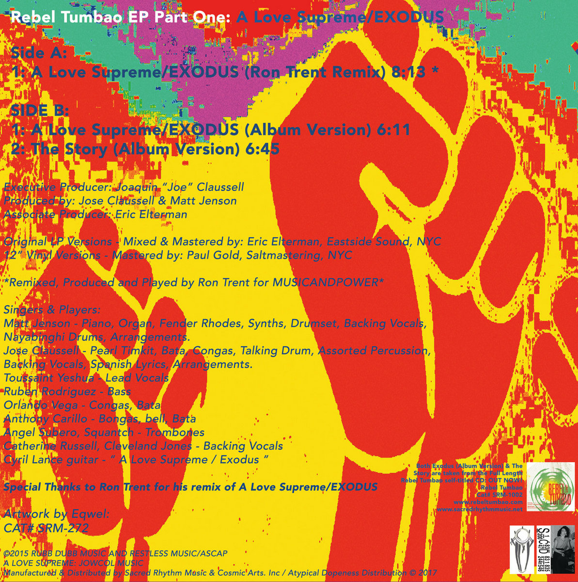 Rebel Tumbao Presents: A Love Supreme/ Exodus - Includes a Ron Trent ...