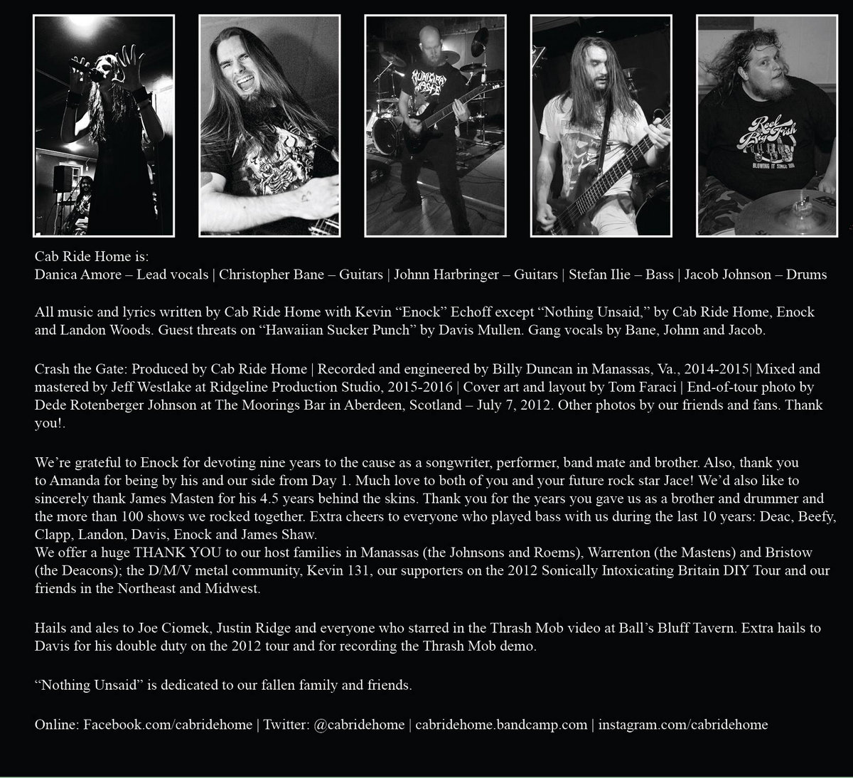 Crash The Gate | Cab Ride Home