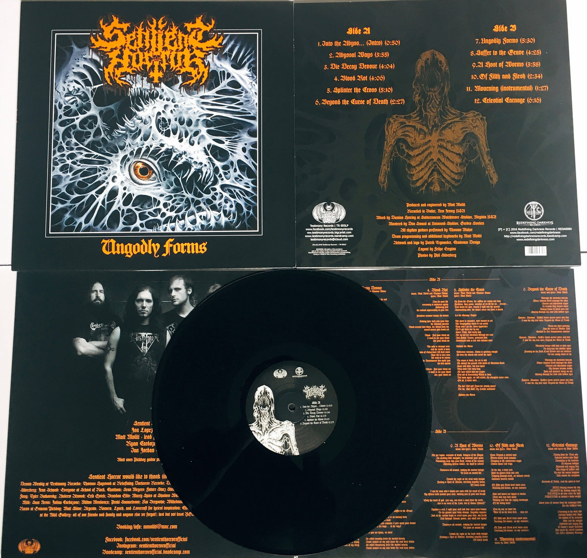 Sentient Horror - Ungodly Forms | Sentient Horror