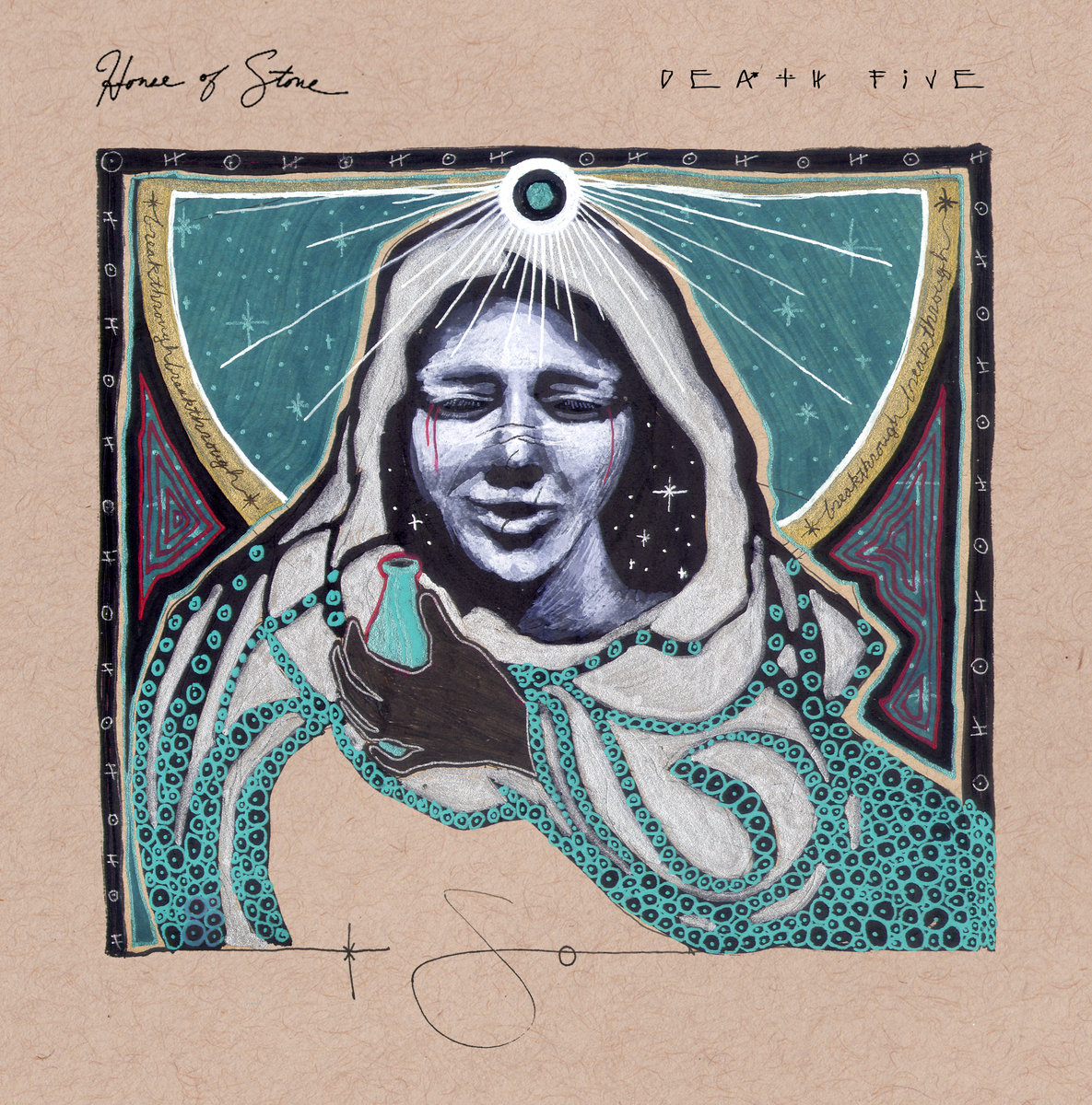 House of Stone: Death V Limited Edition Album Art Print | Morgan Sorne