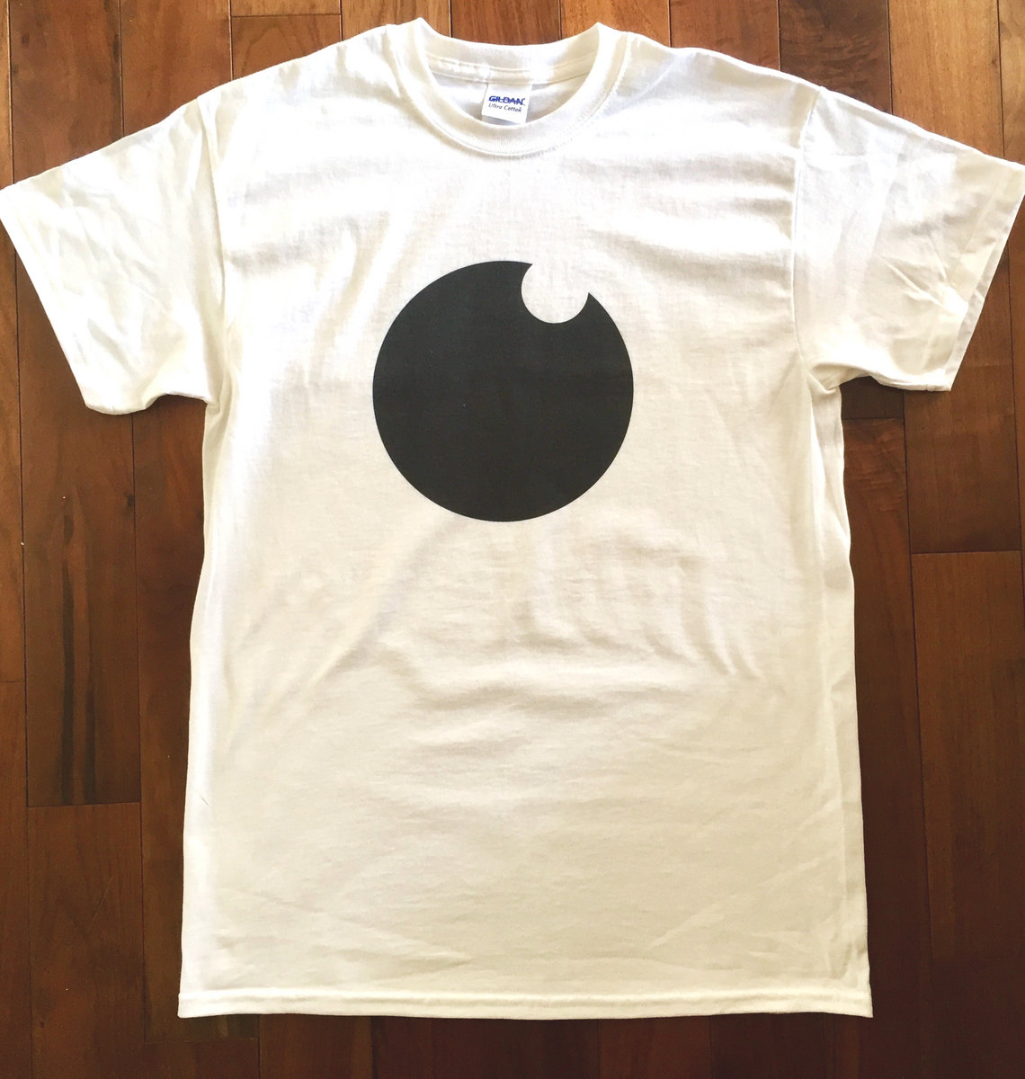 Perc Trax T-shirt (white shirt / black logo) | Perc Trax