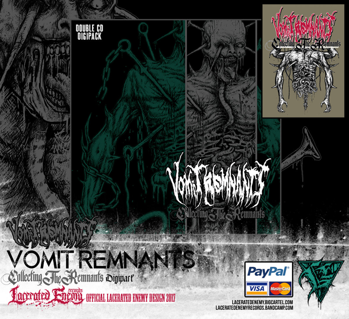 VOMIT REMNANTS - Collecting The Remnants | Lacerated Enemy records