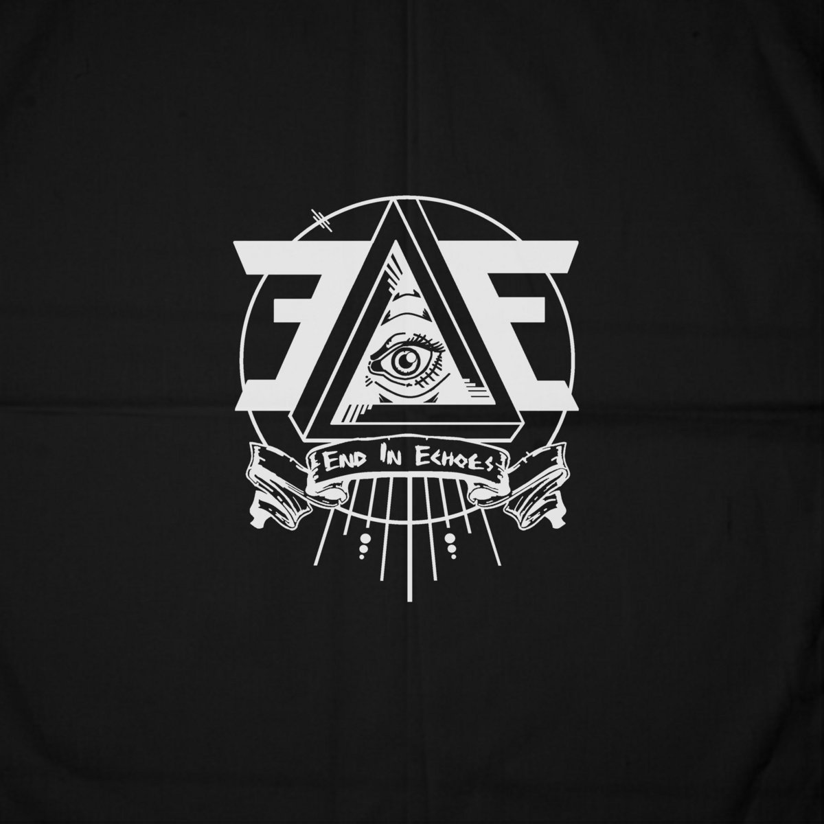 (NEW) Overseer Wall Banner - white/black | End In Echoes